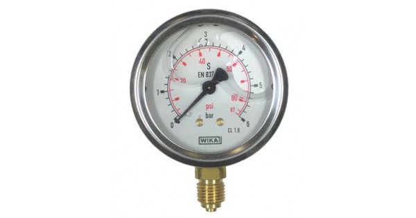 μανομετρο γλυκερινης Φ63mm
